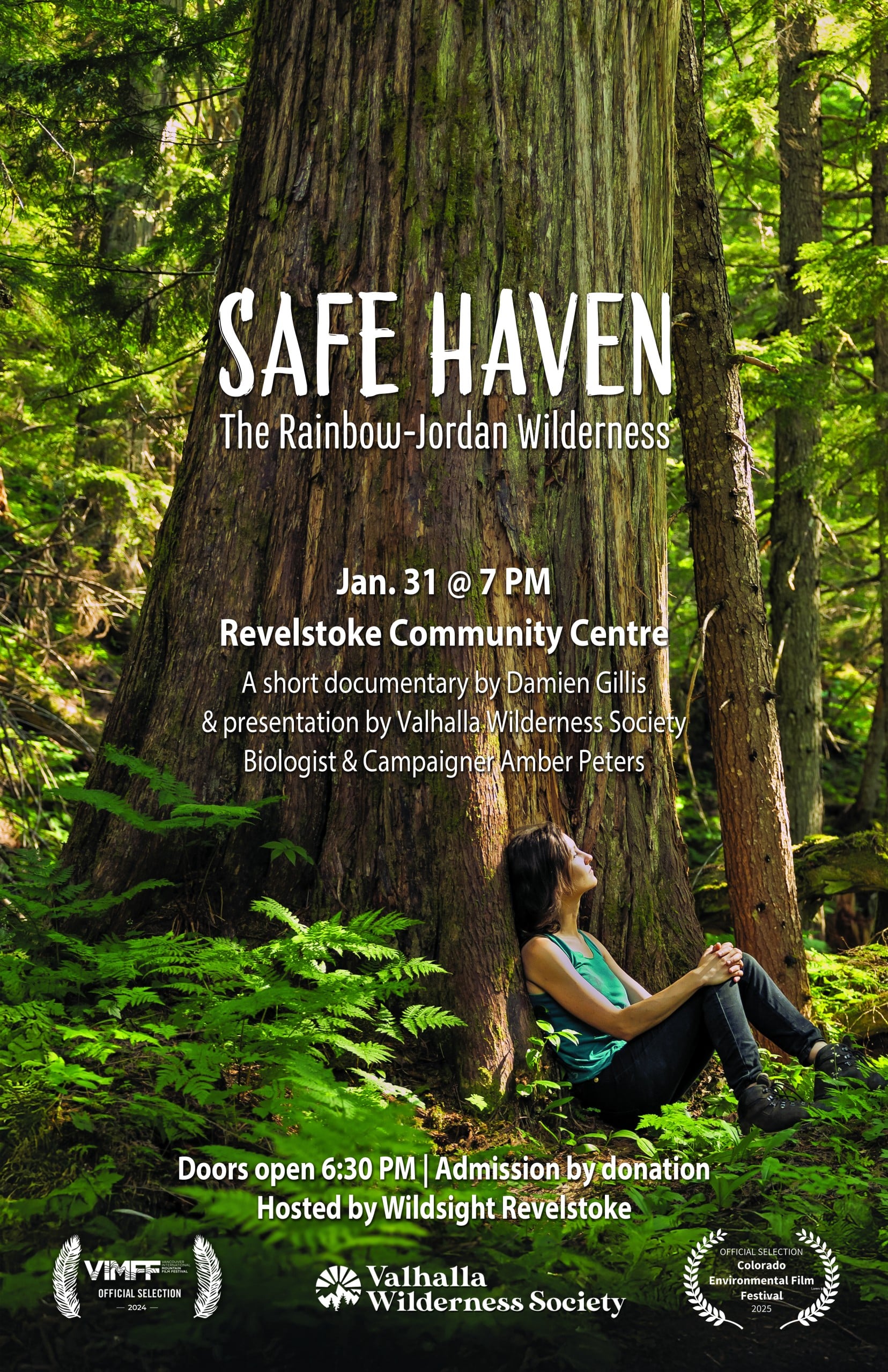 Safe Haven: The Rainbow-Jordan Wilderness film night